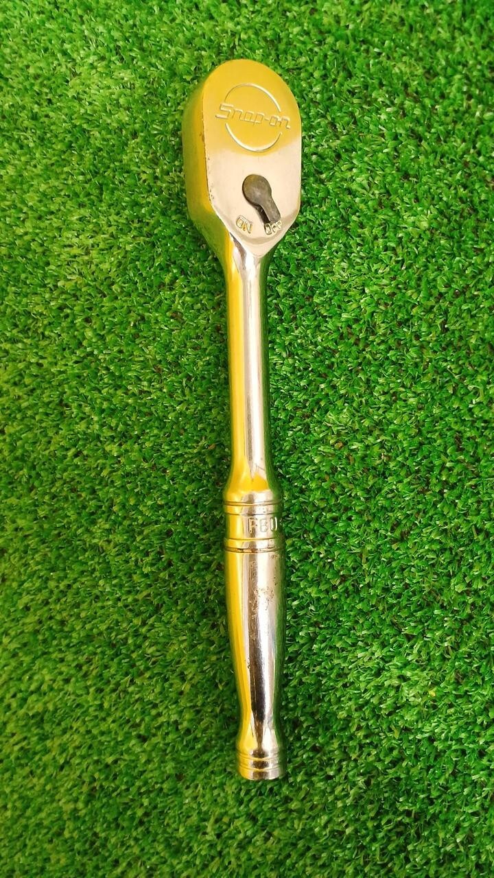 Snap-On F80 3/8" Dual Drive 80 Tooth Ratchet Stainless Used from JAPAN ...