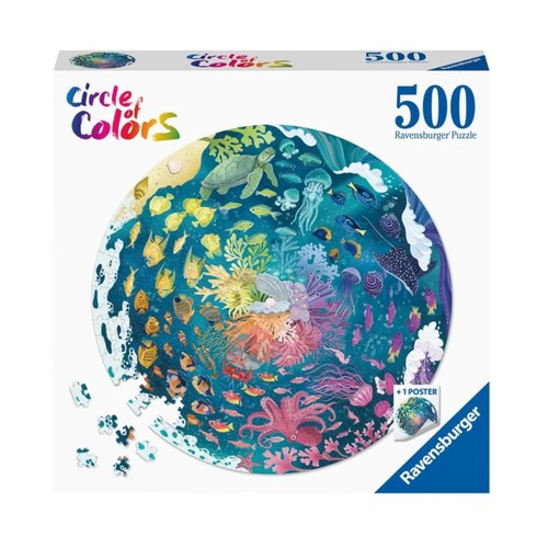Ravensburger Puzzle Circle of Colors Puzzle (500 Pieces) EX/NM | eBay