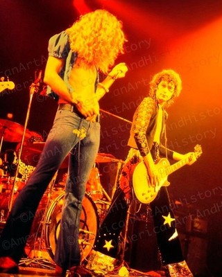 Led Zeppelin Madison Square Garden NY 1973 Robert Plant Jimmy Page ...