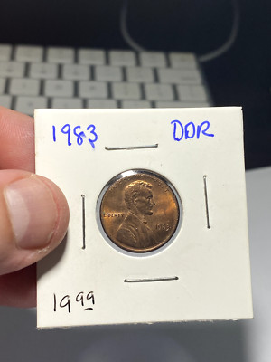 1983 P United States One Cent Error Coin - Double Die (DDR) | eBay