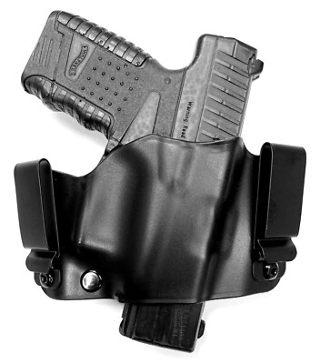 Right Hand Open Top Dual Clip Inside Pants Polymer Holster for WALTHER ...