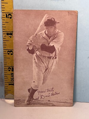 1947-66 Exhibits Baseball Cards: Dixie Walker Dodgers | eBay