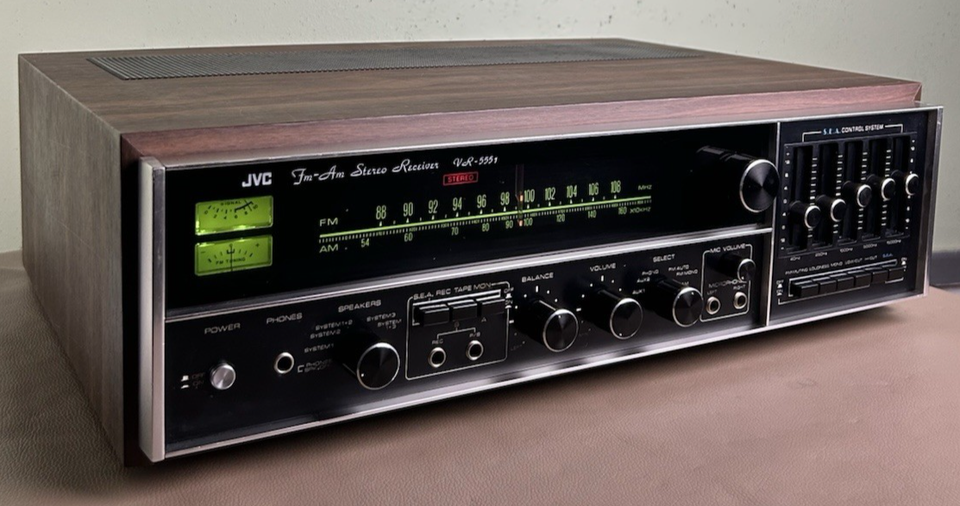 JVC VR-5551 STEREO RECEIVER NICE | eBay