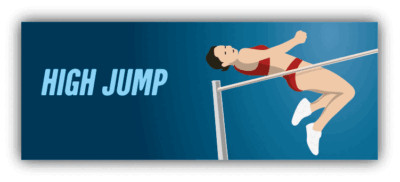 High Jump Sport Car Bumper Sticker Decal | eBay