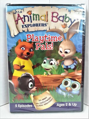 NEW Wild Animal Baby Explorers Playtime Pals! DVD 5 Episodes 2 hrs ...