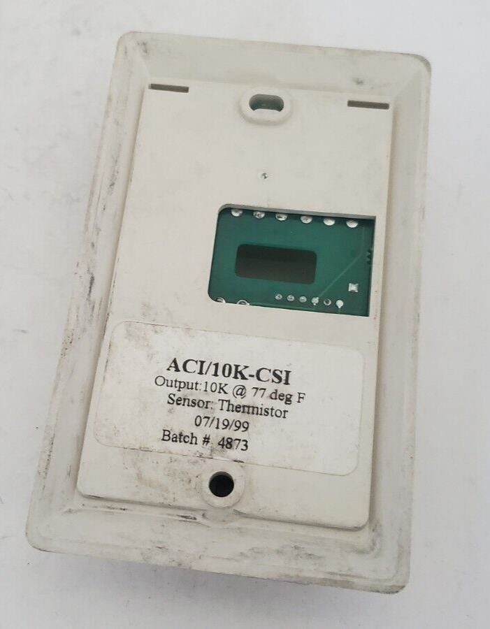 ACI/10K-CSI Output: 10K @ 77 Deg F Sensor Thermistor | eBay