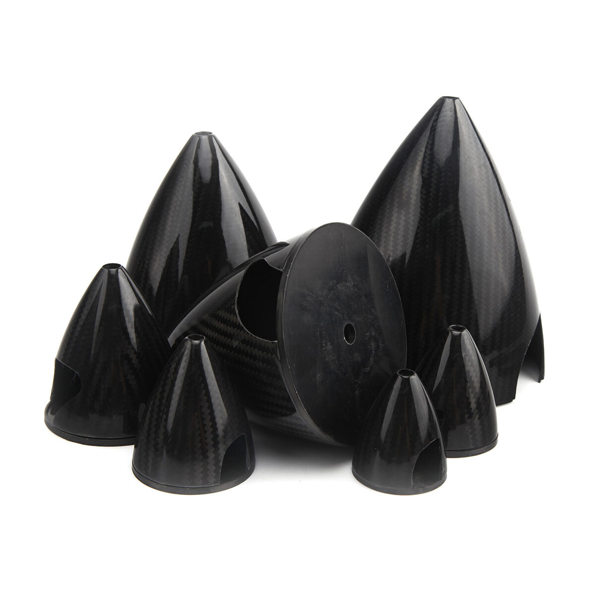 RC Plane 1PC 2 Blade Prop 2.25inch 57mm Carbon fiber Spinner W/CF ...