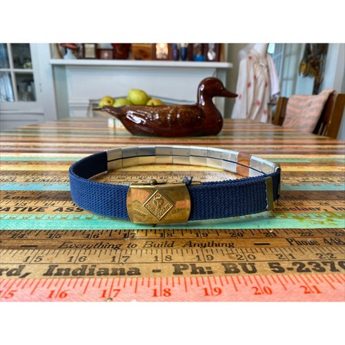 Boy Scouts BSA Cub Scout Belt W/ 12 Merit Badges Adventure Loop Slides ...
