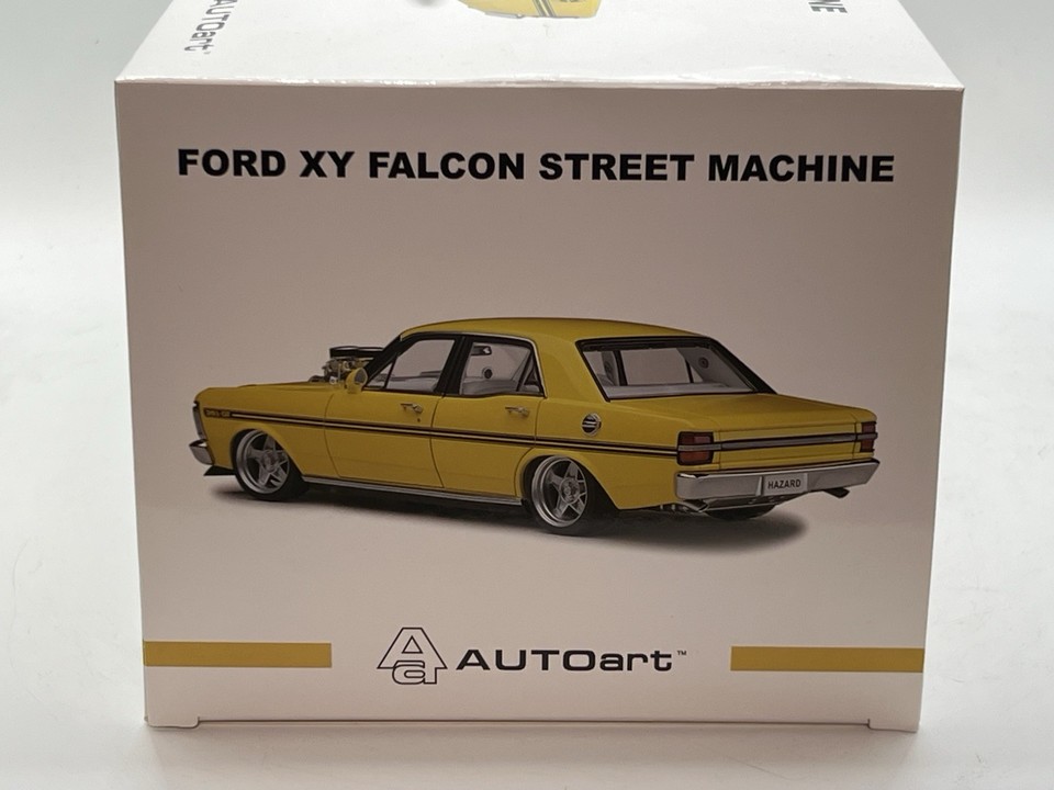 Ford XY Street Machine Yellow 1/18 scale Autoart Old Original Stock ...