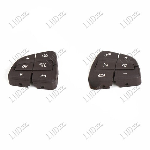 Brown Steering Wheel Switch Control Button Cover L&R For Benz W205/C ...