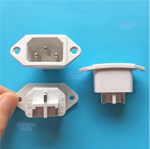 Three Hole Interface Universal Socket Electric Rice Cooker Power Cord ...