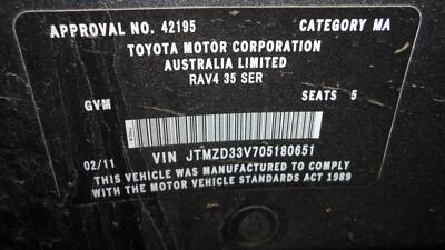 TOYOTA RAV4 ACA33 11/05-12/12 ABS PUMP/MODULATOR P/N 4454042252 | eBay ...