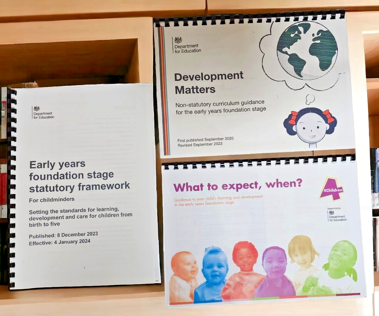 EYFS 2023 Development Matters & 2024 Statutory Framework plus What To ...