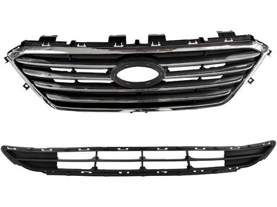 Grille Assembly Kit For 06-09 VW Jetta GTI 2.0L 1984CC 121Cu. In. l4 ...