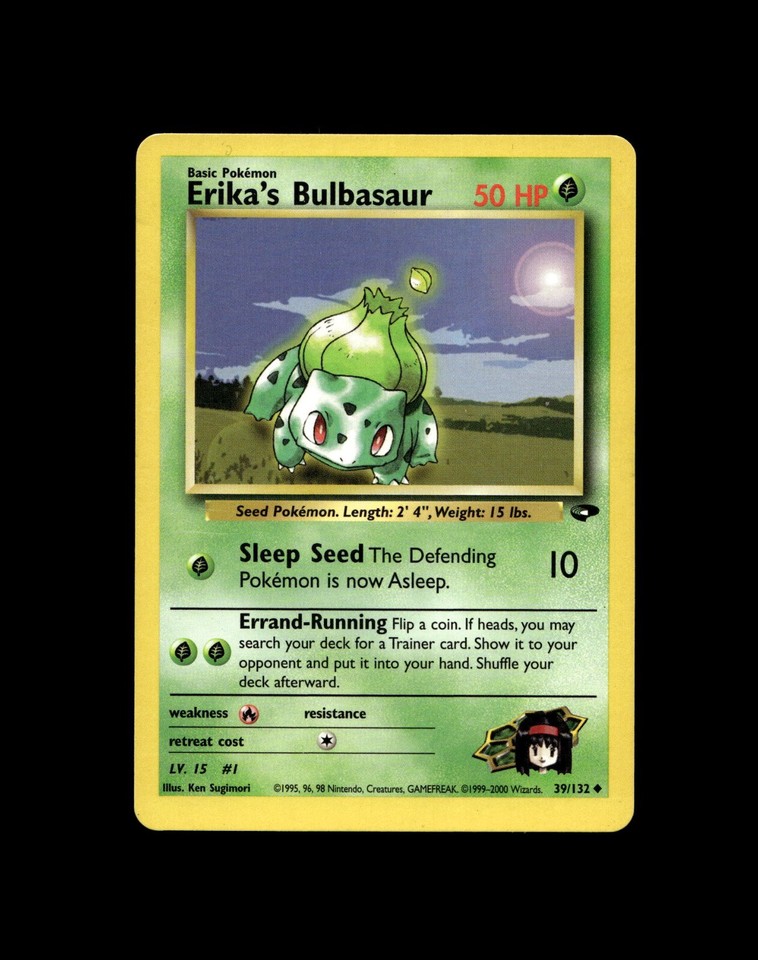 Bulbasaur Ivysaur Venusaur Pokemon Card! Holo/Reverse Holo EX VMAX Rare ...