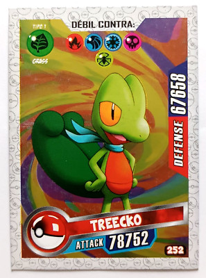 CARD POKEMON EX #001 TREECKO 2023 Hoenn PERU South America Edition TCG ...