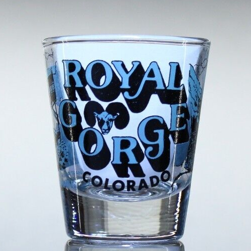 Royal Gorge Colorado Shot Glass | eBay