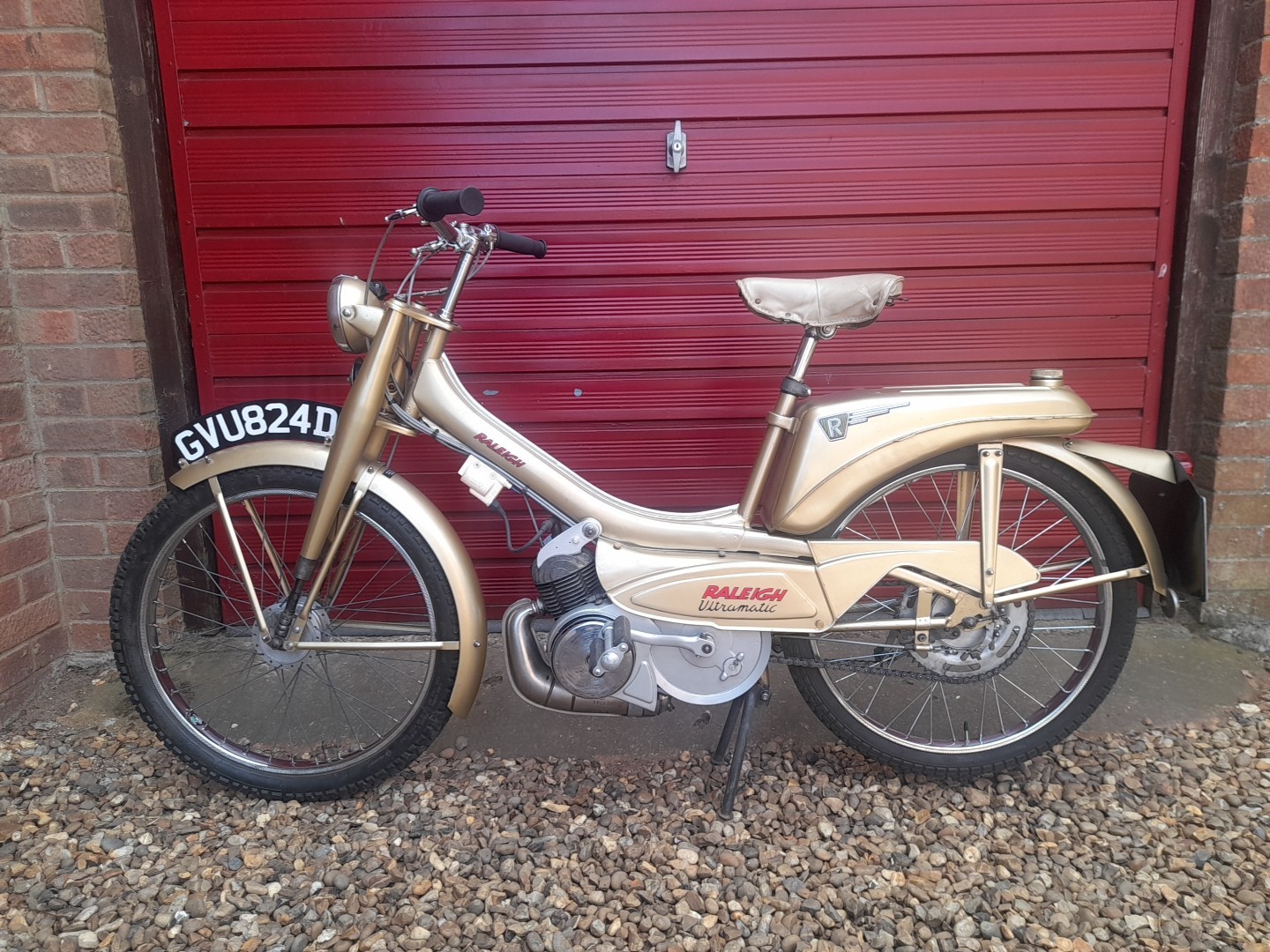 1966 Classic Raleigh Runabout RM9 Model Moped - Bike Years - 1960s
