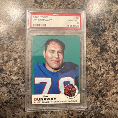 1969 Topps Football Jim Dunaway (#10) PSA8 PSA | eBay