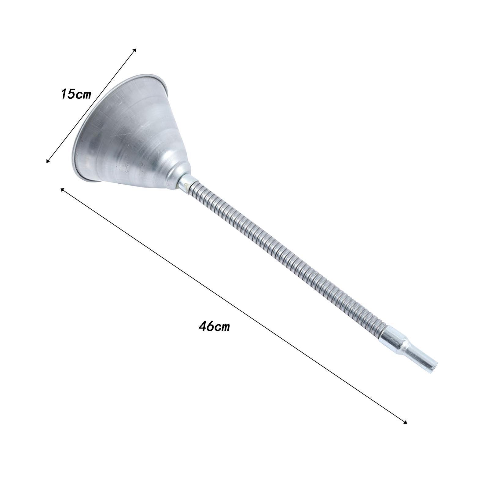 Oil Funnel with Strainer Screen Bendable Spout Funnel for Vehicles | eBay