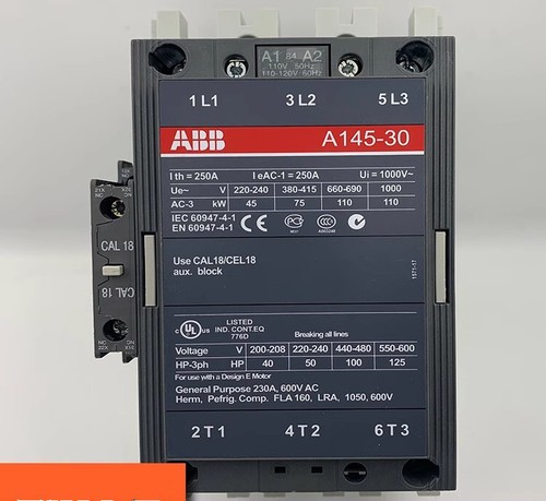 ABB AC contactor A145-30-11 AC110V | eBay