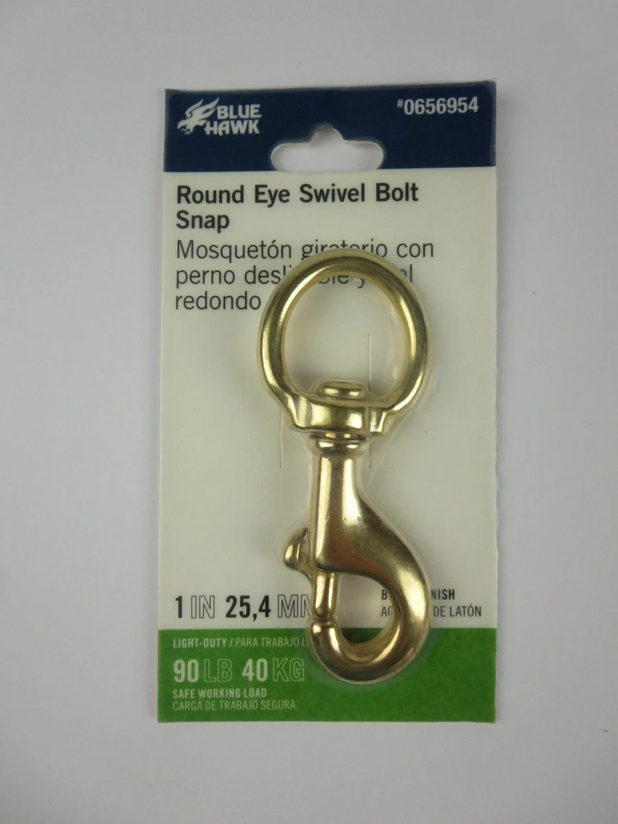 Round Eye Swivel Bolt Snap