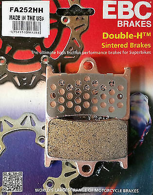 FITS YAMAHA FZS 600 Fazer 98-03 EBC FRONT DISC BRAKE PAD PADS FA252HH ...