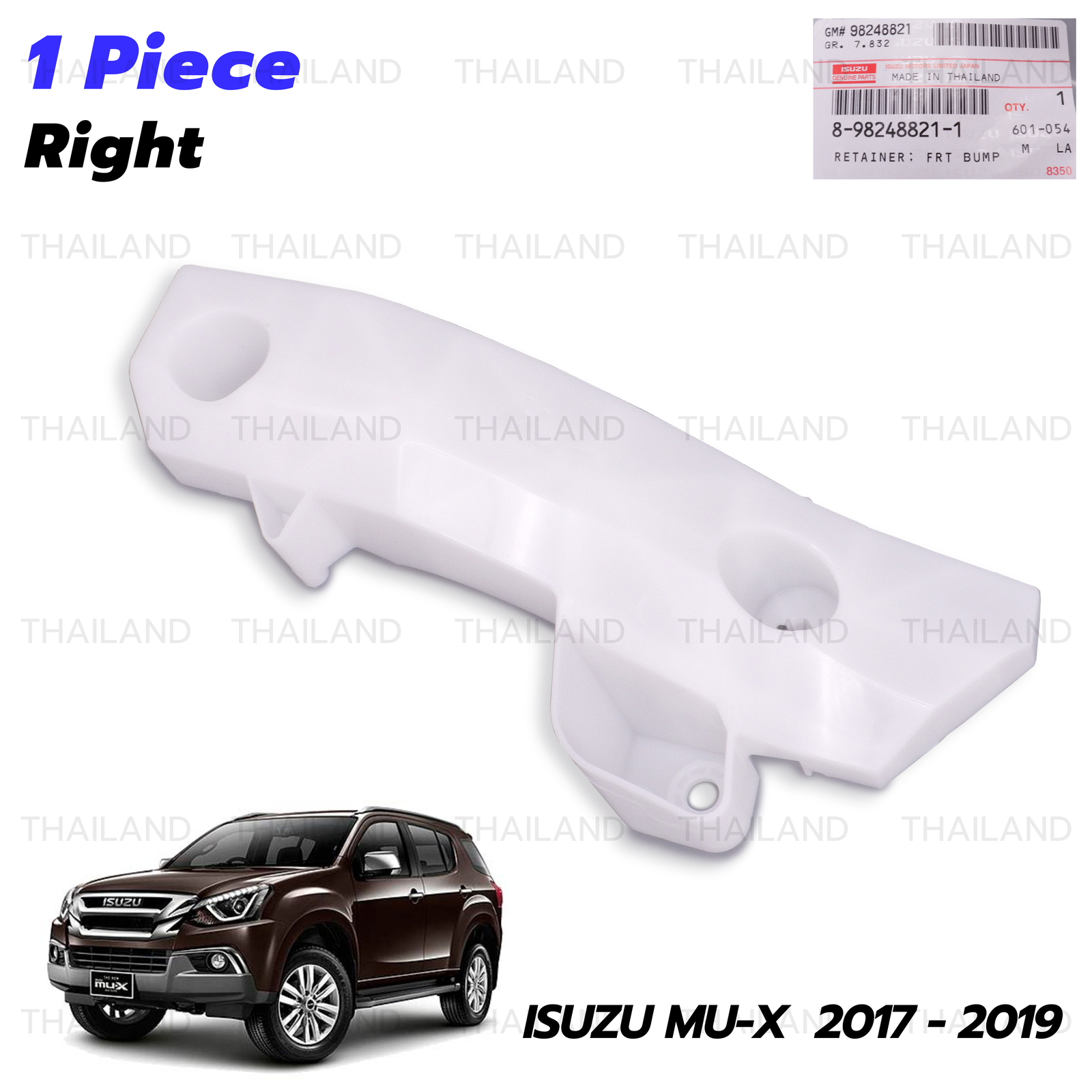 For Isuzu MU-X Mux SUV 2WD 4WD 2017 '19 Front Right Bumper Bracket | eBay