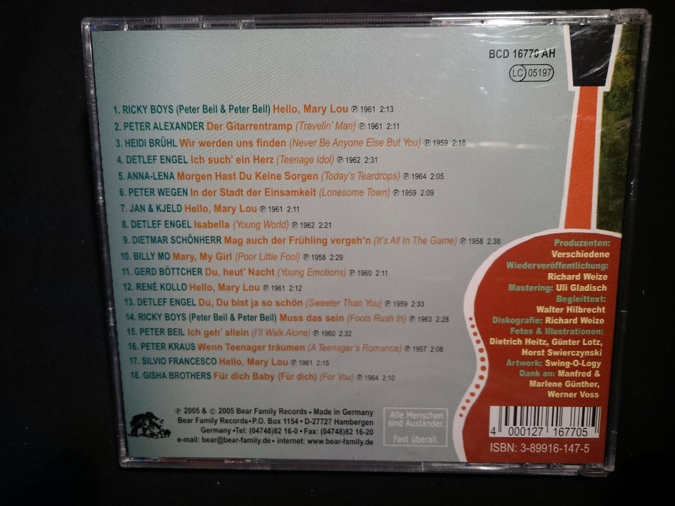 Ricky Nelson Songs in German The Guitar Tramp *Mint*New (834) | eBay
