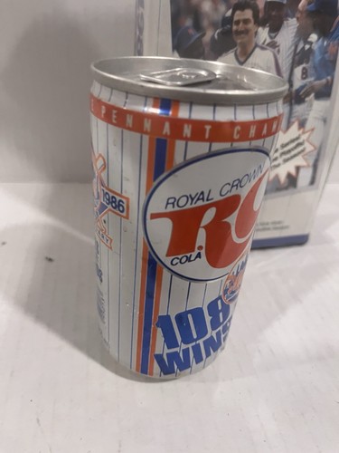 New York Mets 1986 A Year To Remember VHS & RC Cola Soda Can World ...