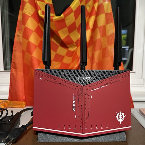 Used ASUS RT-AX86U ZAKU II EDITION Dual Band WiFi 6 Gaming Router | eBay