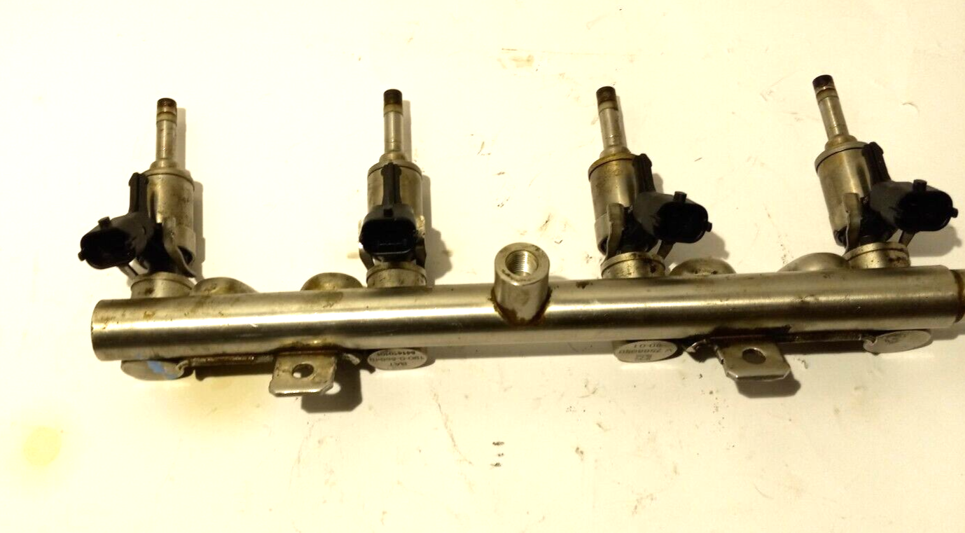 2010 - 2015 Mini Cooper S Fuel Rail w/ Injectors (4) Turbo ONLY OEM ...