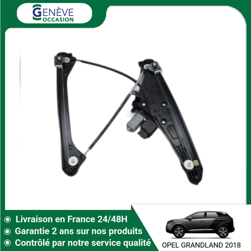 🇫🇷 MECANISME LEVE-GLACE AVANT DROIT OPEL GRANDLAND ♻️ 9840180780 | eBay
