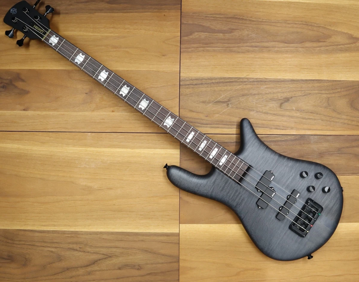 Matte Black Bass Guitar