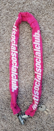 Anti Social Social Club "Skid" Bicycle Bike Lock | eBay