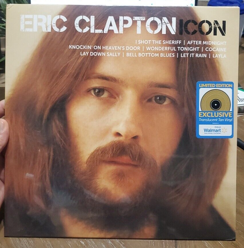 Eric Clapton Icon Album Limited Edition Exclusive Translucent Tan Vinyl ...