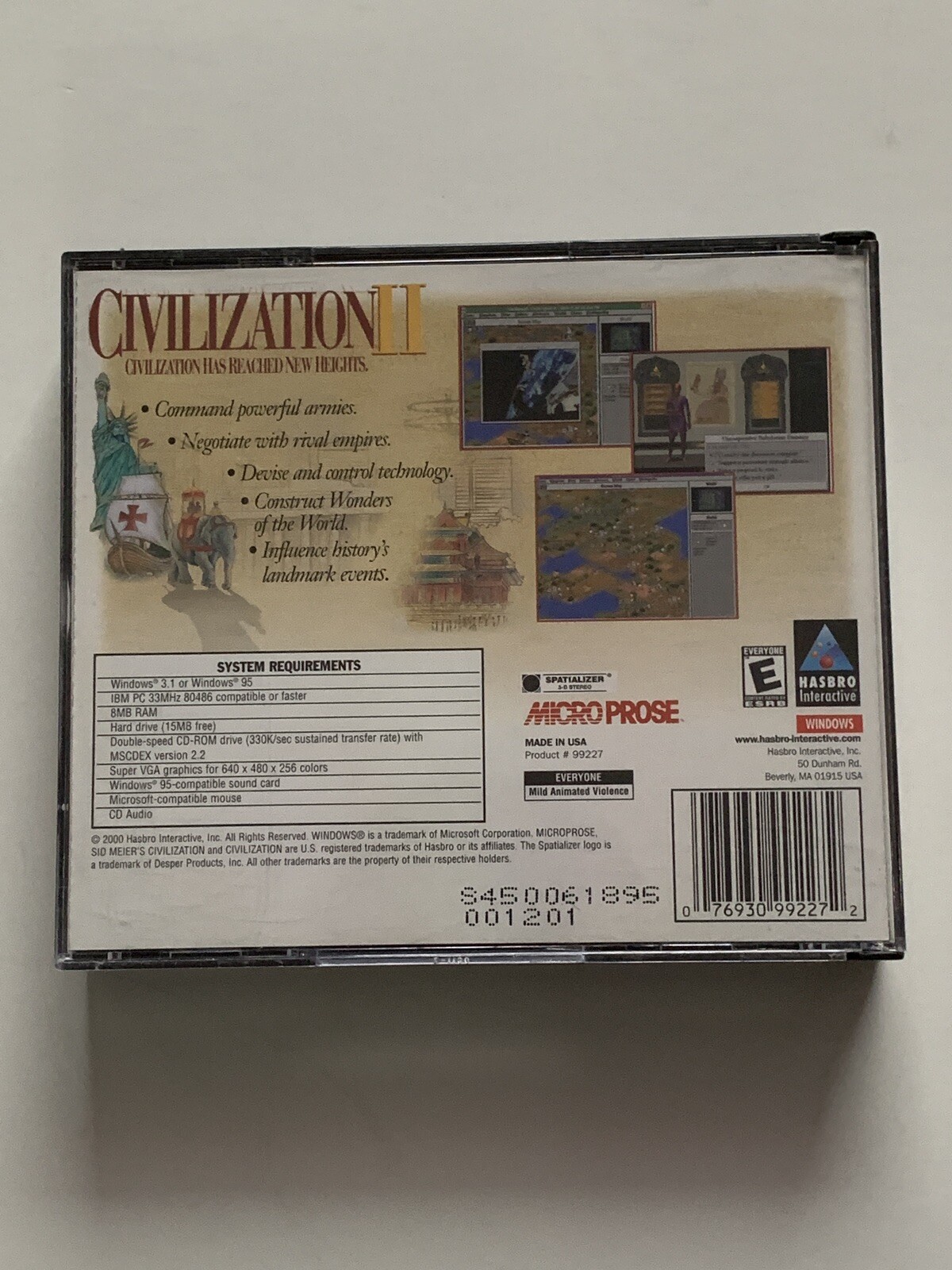 Sid Meier's Civilization II (PC, 1996) for sale online | eBay