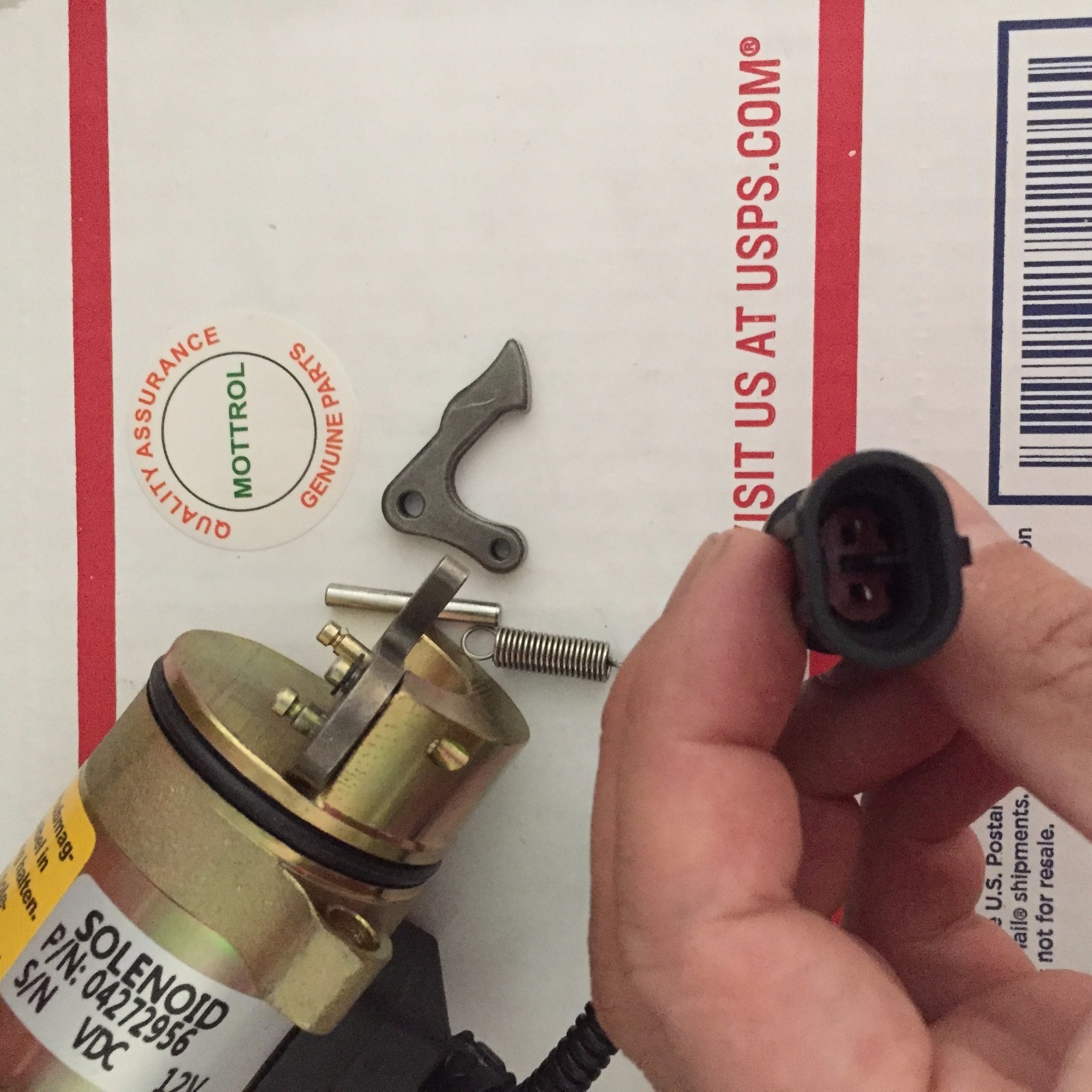 04272956 FITS BOBCAT 6686715 Shut Off Solenoid 863 864 873 883 Diesel ...