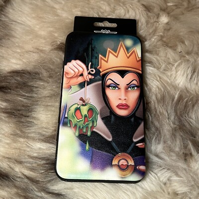 NWT Buckle Down Disney Hinged Wallet - Villains - Evil Queen & Poison ...