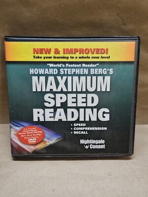 Maximum Speed Reading Howard Stephen Berg Audio Book Nightingale ...