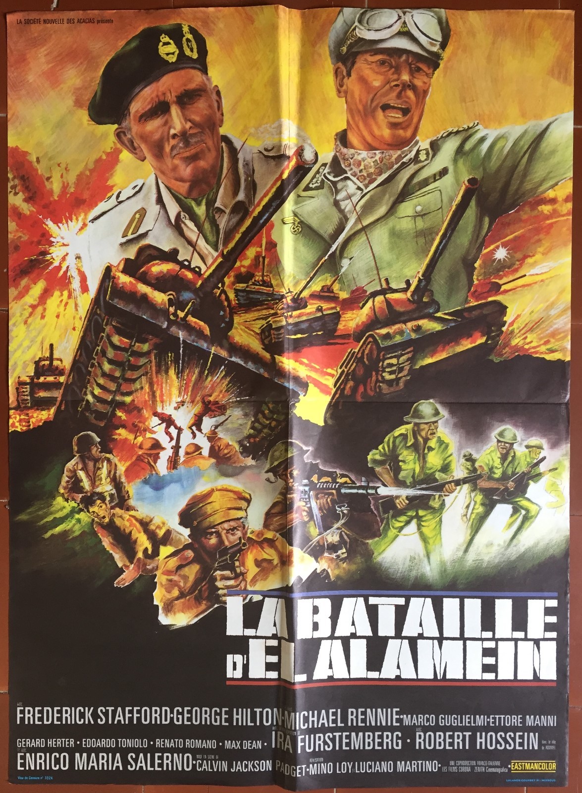 Poster The Battle Of El Alamein Frederik Stafford George Hilton 60x80cm ...