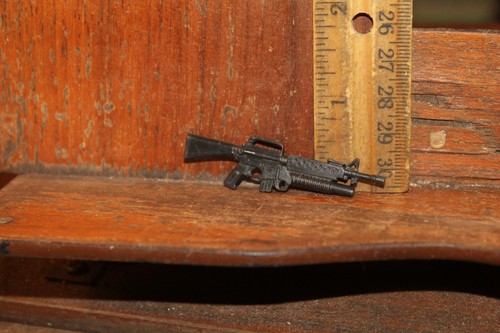 GI Joe Style Size 3-3/4" Scale Rifle M203 w/ 40mm Grenade Launcher Gun ...