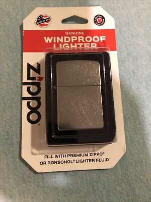 ZIPPO Lighter 207 BP Reg Street Chrome Genuine Windproof Lighter New In ...