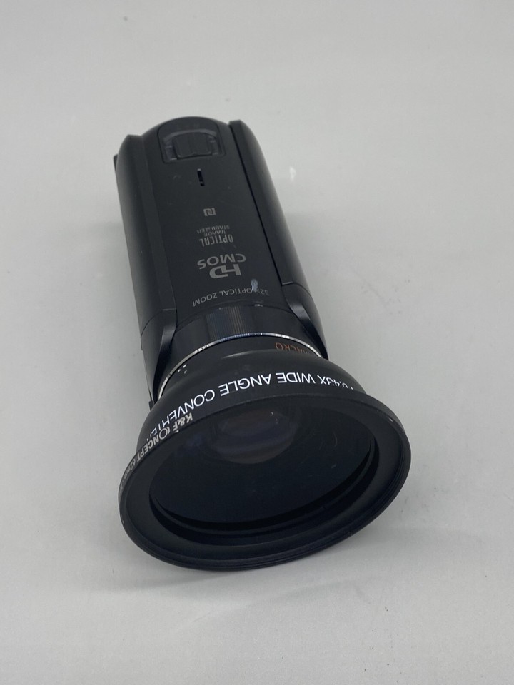 CANON VIXIA HF R80 DIGITAL VIDEO CAMCORDER 32X ZOOM Black NO Battery -C ...