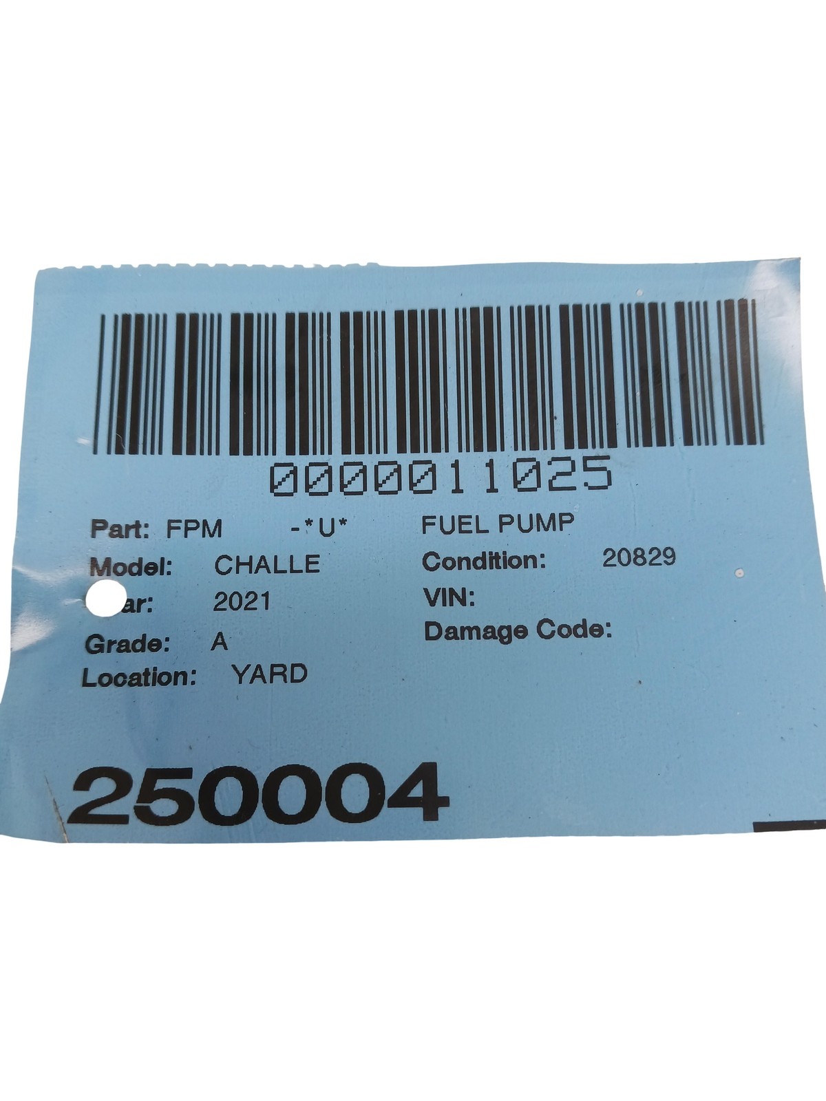 2021 Dodge Challenger 6.4L Fuel Pump&Sending Level Unit 20K 68367540AA ...
