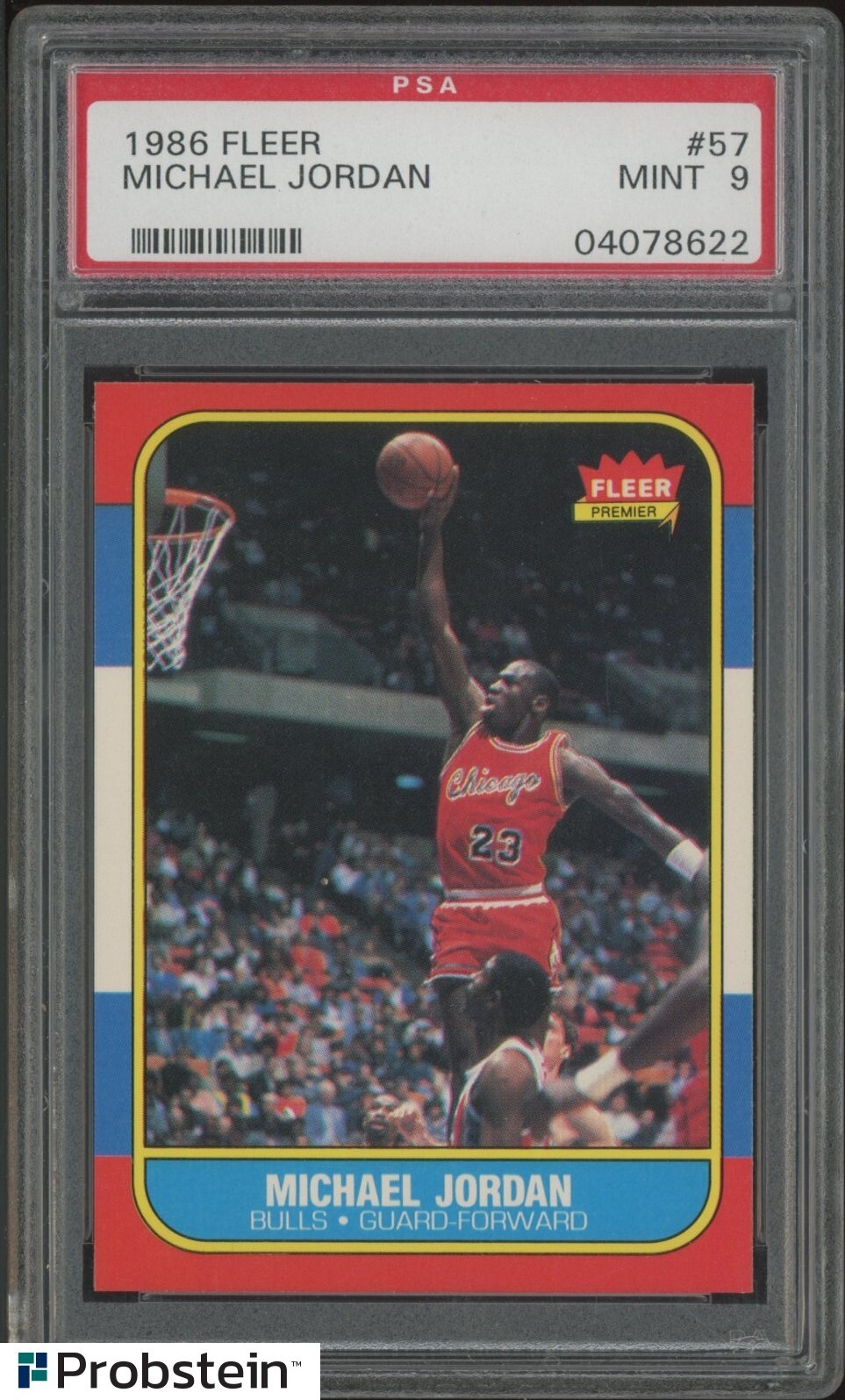 Michael Jordan Rookie Card Value Soaring - 1986-87 Fleer