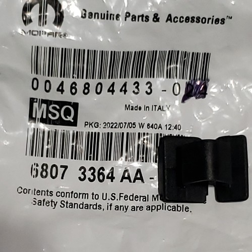 Hood Prop Rod Clip Mopar 68073364AA for sale online | eBay