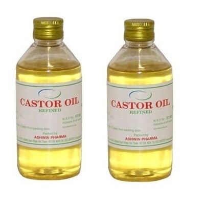 2 Litre Castor Oil High Quality - For Skin Medicine Food Multiple Pure ...
