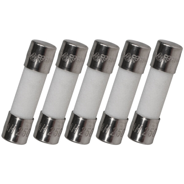 12 V Fuse Bojack T5ah250v Circuit 5amp Fuse Pack Of 5, T5A250V, T5A ...