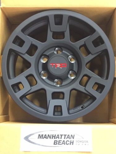 TOYOTA 4RUNNER & FJ CRUISER NEW FACTORY TRD 17" ALLOY 6 SPOKE MATTE ...